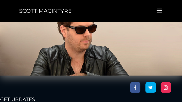 Scott MacIntyre - singer・speaker・author